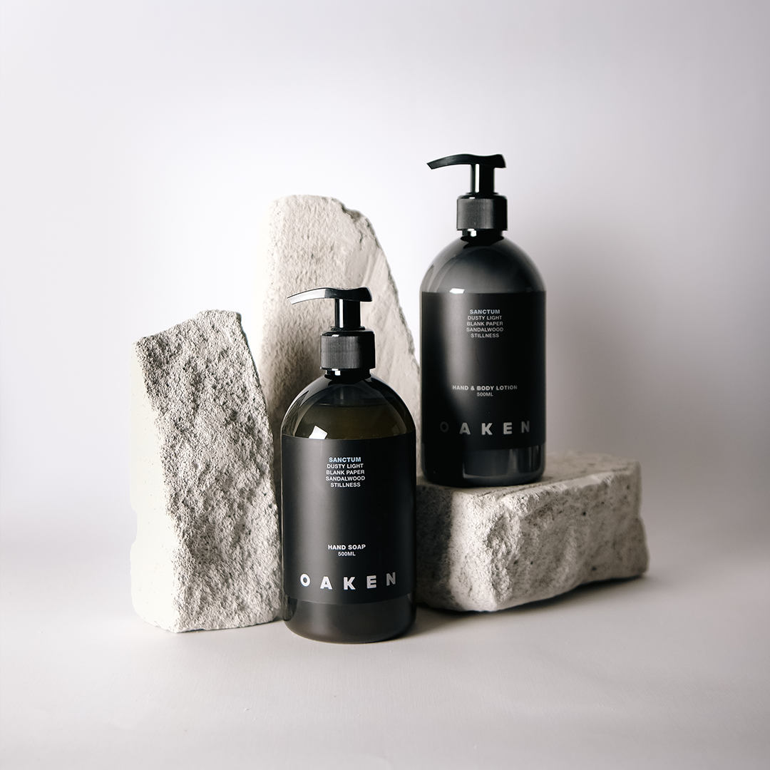 Oaken Holiday Set – Hand Soap + Hand & Body Lotion – Oaken Lab