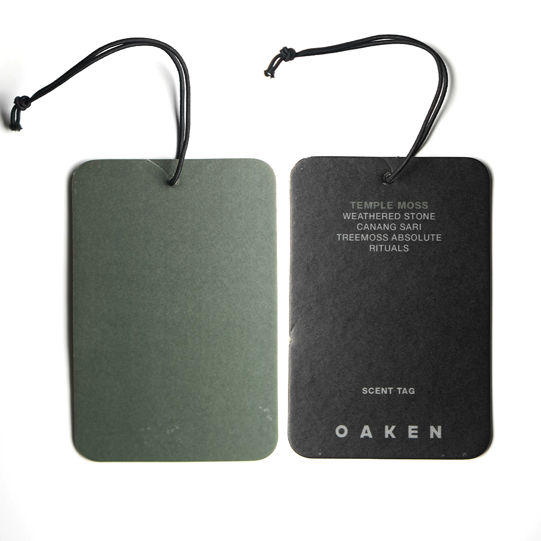 Scent Tag - Temple Moss – Oaken Lab